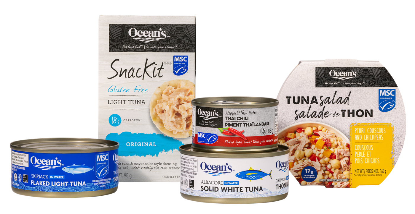 Canned Tuna, Salmon & Shellfish | Ocean’s Canned Seafood